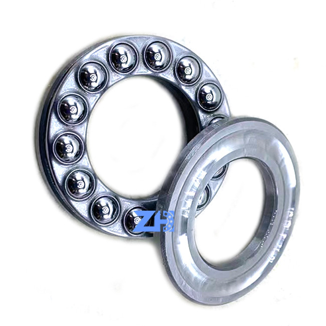 51206 One-way thrust ball bearing can bear axial load in one direction ...