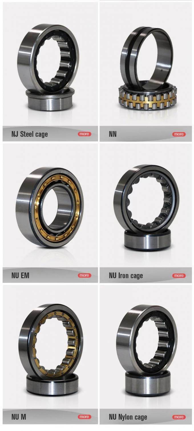 NUP308 Precision Roller Bearing For Forklift K3V112FB-K High Speed Low ...