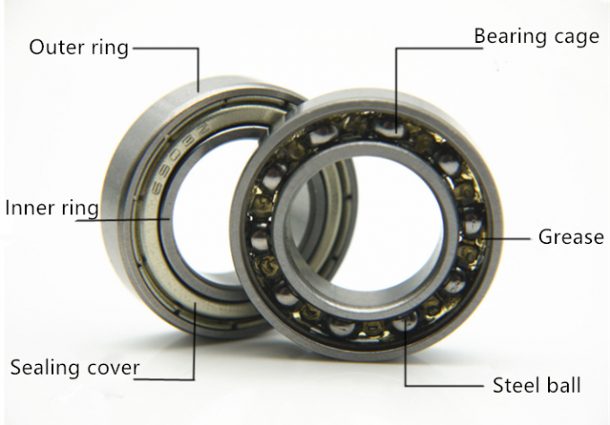 P0 P6 P5 P4 6211 Deep Groove Ball Bearing Size 55*100*21 mm Weight 0.61KG